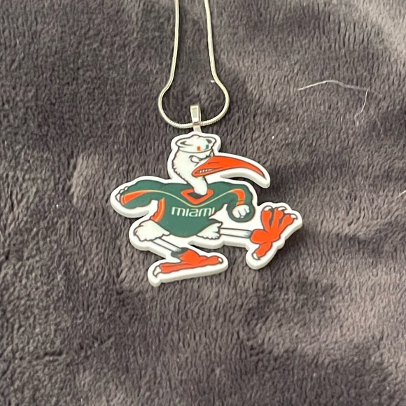 Jewelry | Miami Mascot Pendant Necklace | Poshmark